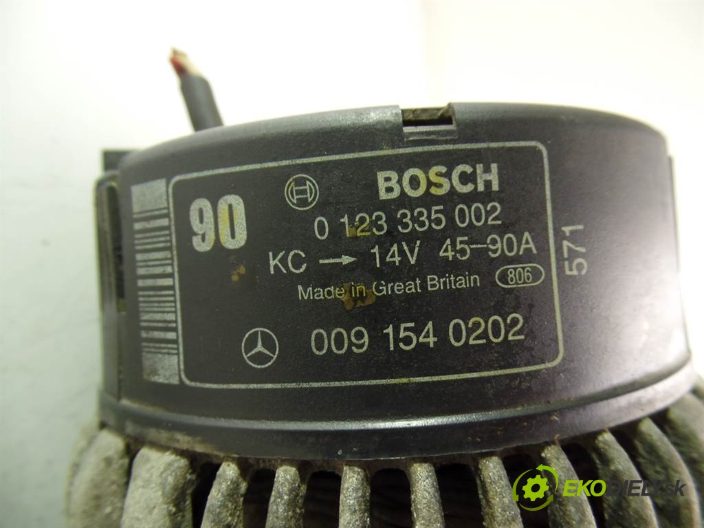 alternátor 0123335002 Mercedes-Benz W140 0 | EkoDily.cz