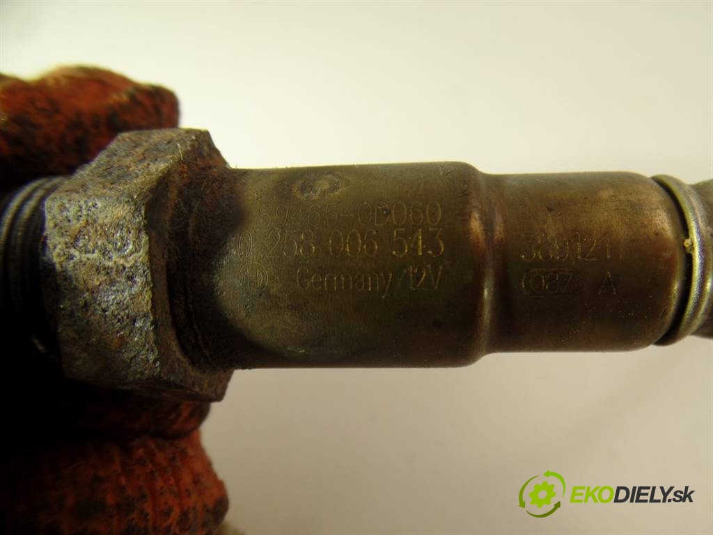 sonda lambda zadní část 0258006543 Toyota Yaris I FL 0 | EkoDily.cz