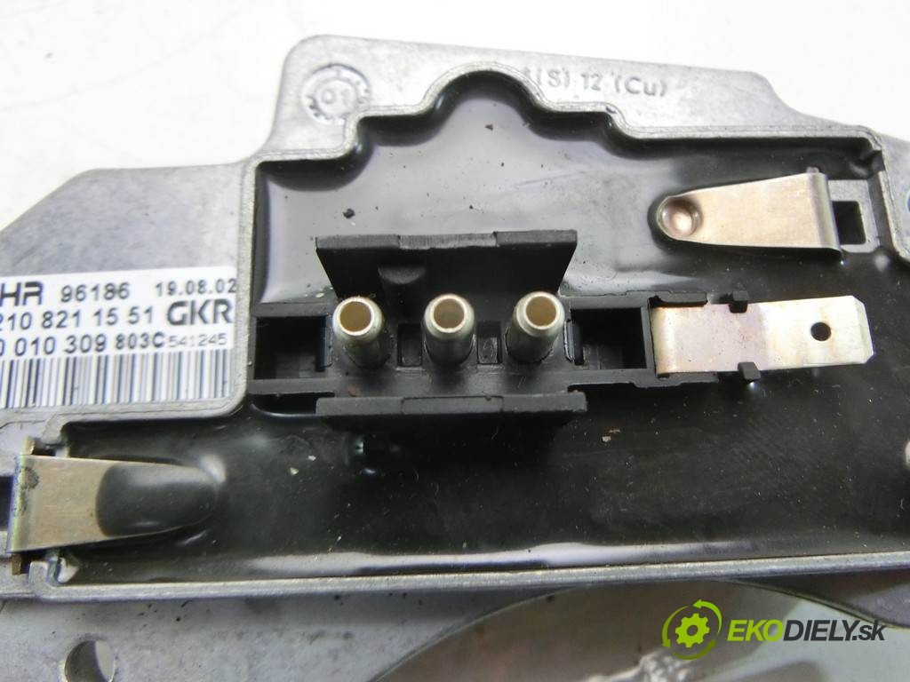 odpor, rezistor kúrenia vzduchu A2108211551 Mercedes-Benz E W210 0 ...