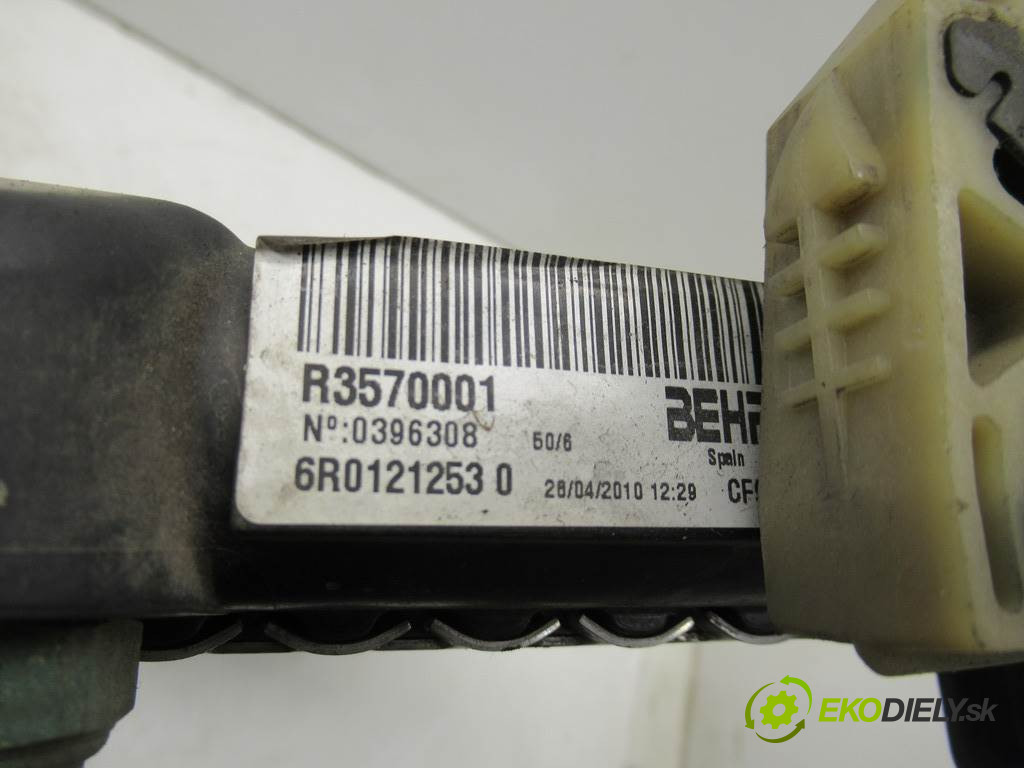 Skoda Fabia II 0 chladič vody 6R0121253 | EkoDily.cz