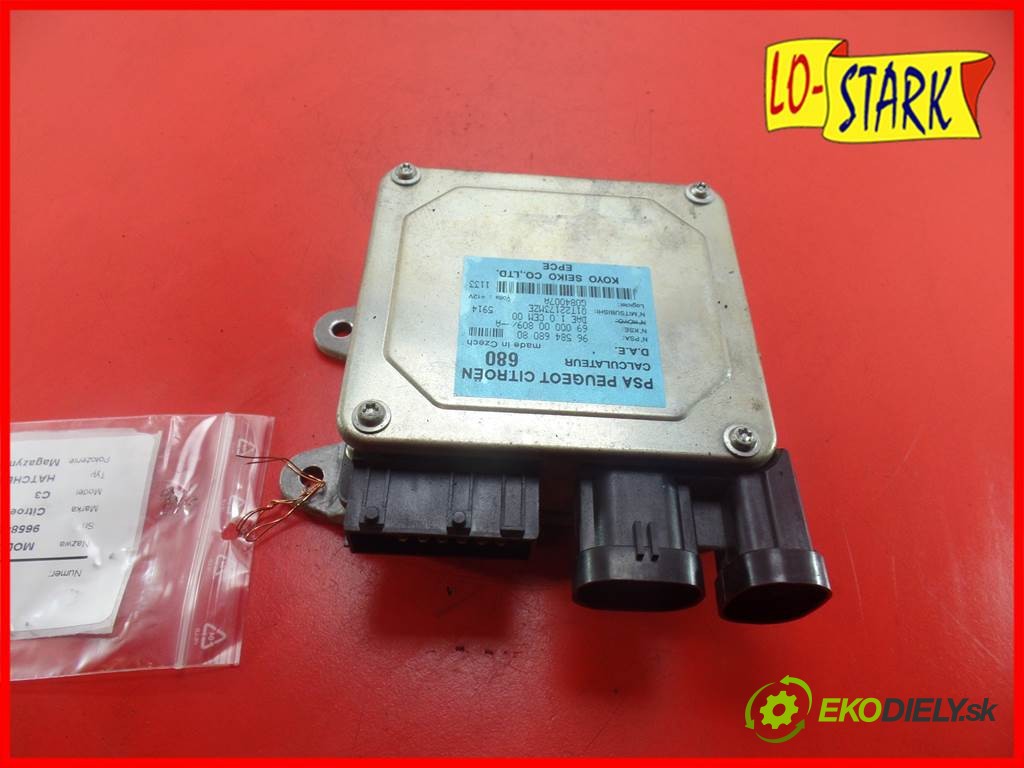modul riadiaca jednotka servočerpadlo 9658468080 Citroen C3 0 | EkoDiely.sk
